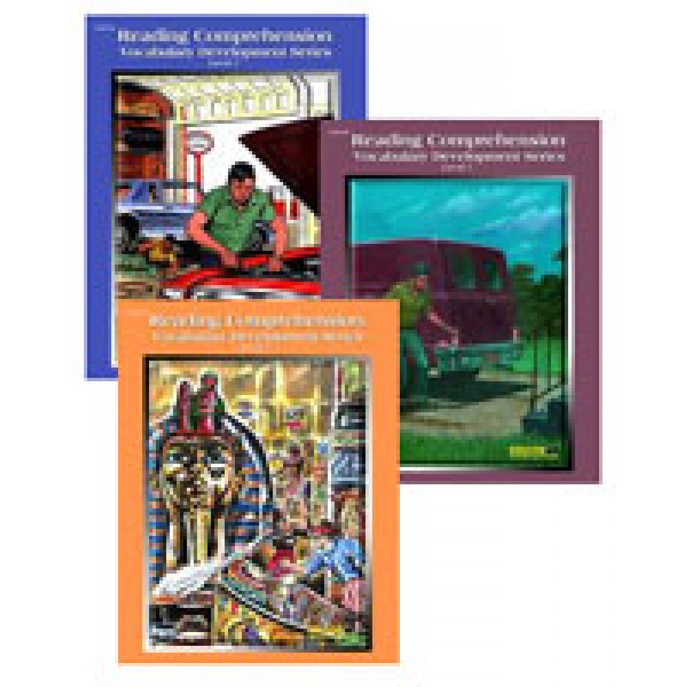 Reading Comprehension Workbooks - All 3 Books Grade 7 Reading Levels 7. ...